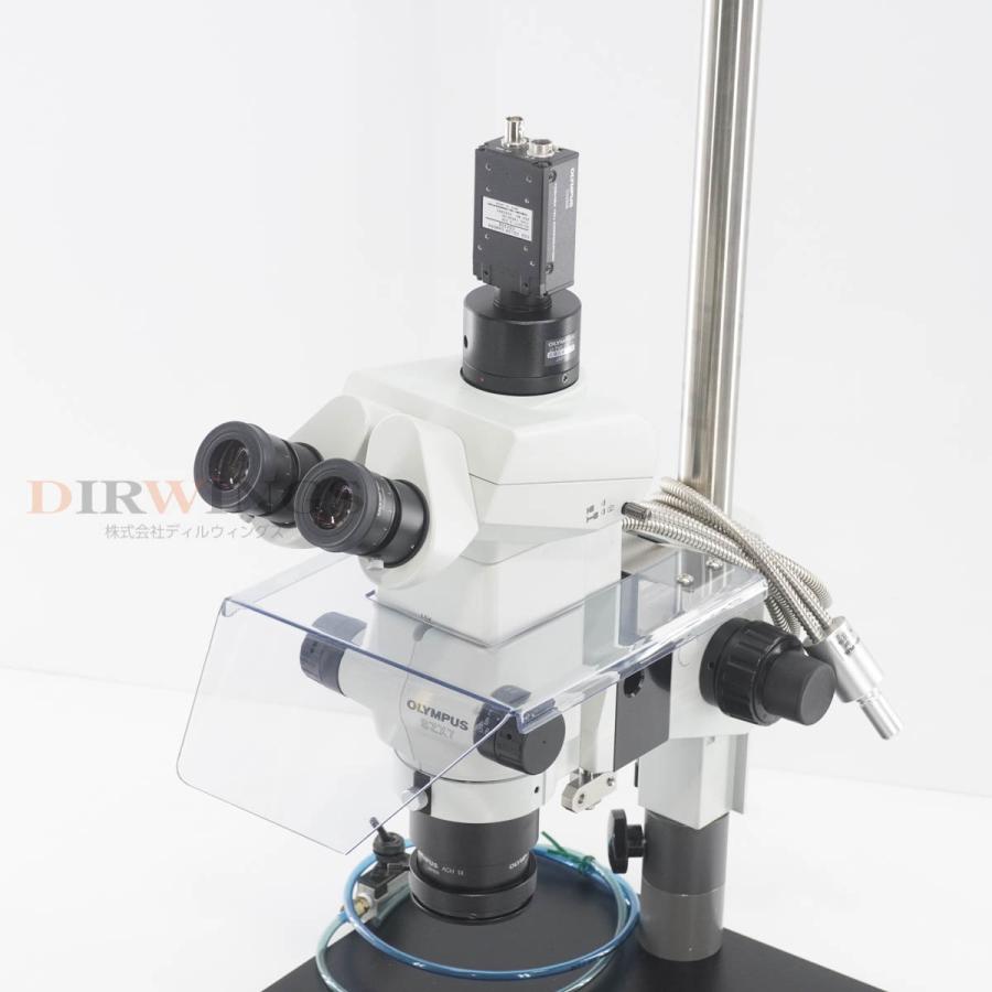 [DW]USED 8日保証 OLYMPUS SZX7 Stereo Microscope 実体顕微鏡 WHSZ10×-H/22 ACH 1× ...