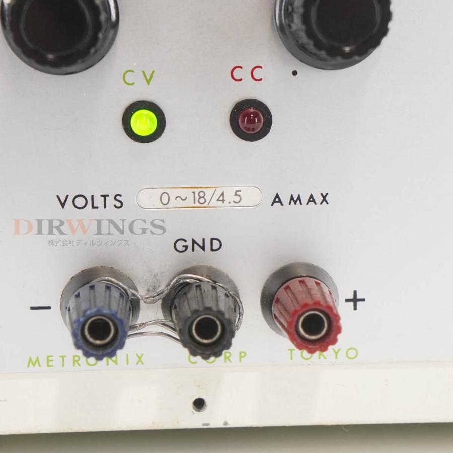 [DW]USED 8日保証 セット METRONIX 5222B 526 REGULATED DC POWER SUPPLY 直流安定化電源 ...