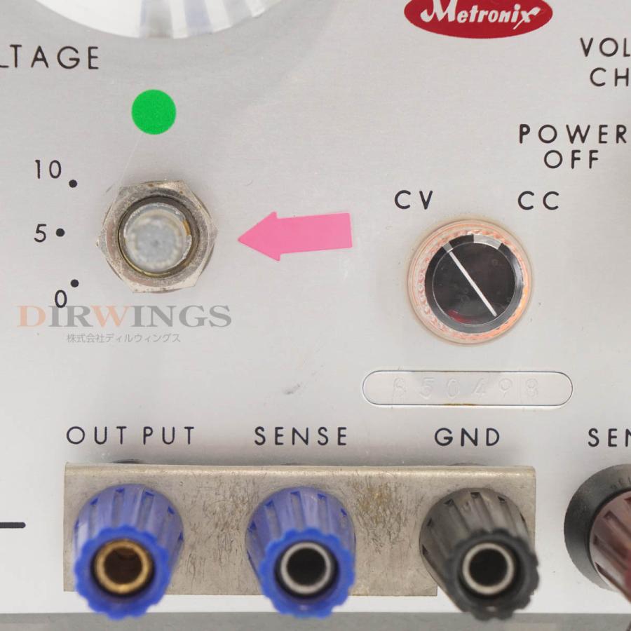 [DW]USED 8日保証 セット METRONIX 5222B 526 REGULATED DC POWER SUPPLY 直流安定化電源 ...