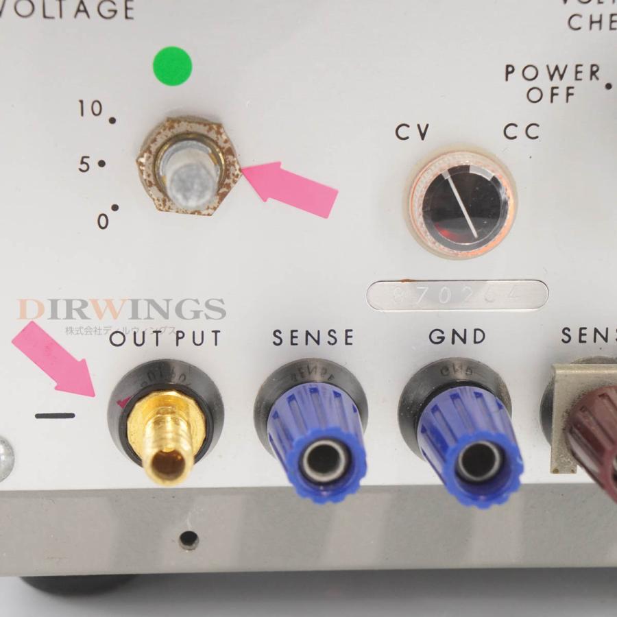 [DW]USED 8日保証 セット METRONIX 5222B 526 REGULATED DC POWER SUPPLY 直流安定化電源 ...