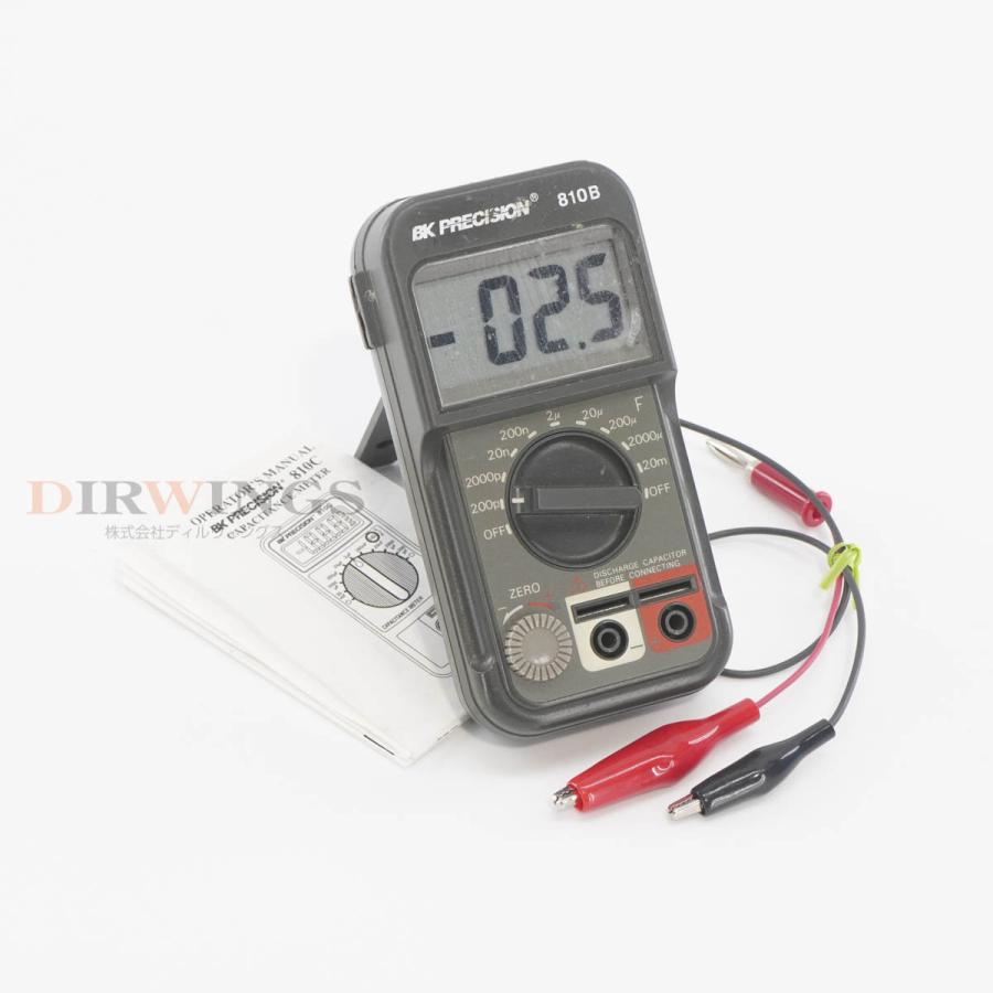 [DW]USED 8日保証 BK PRECISION 810B CAPACITANCE METER キャパシタンスメーター Cメーター ...