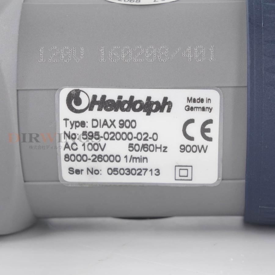 [DW]USED 8日保証 heidolph DIAX 900 DIAX900 Homogenizer ホモジナイザー 18F [06806 ...