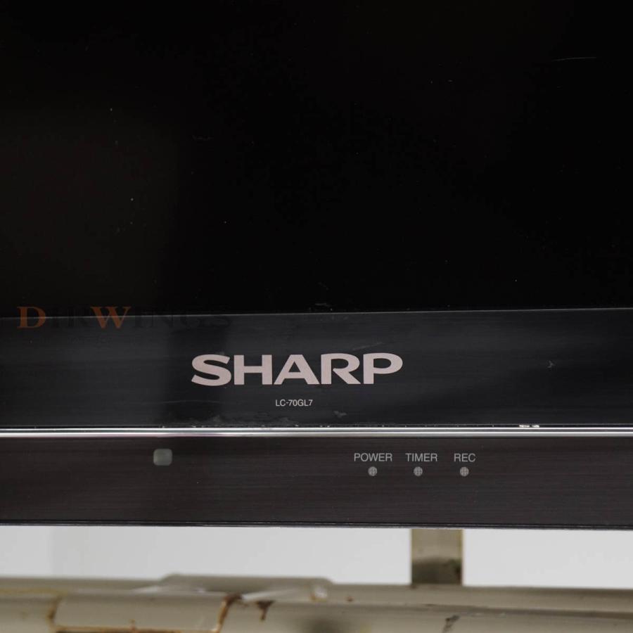 [PG]USED 8日保証 2012年製 SHARP LC-70GL7 AQUOS アクオス 70型 液晶テレビ 70インチ 3D フルHD ...