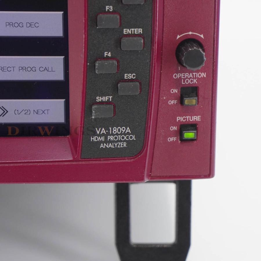 [DW]USED 8日保証 ASTRO VA-1809A HDMI PROTOCOL ANALYZER HDMIプロトコルアナライザー 電源 ...