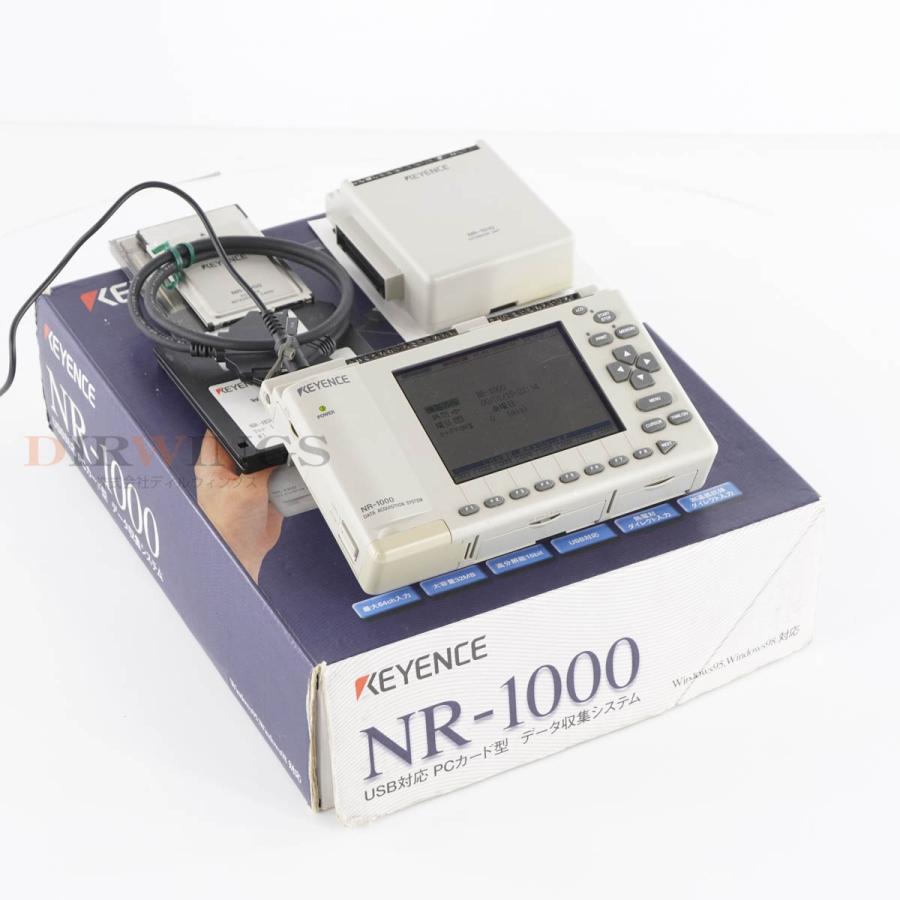 [PG]USED 8日保証 KEYENCE NR-1000 DATA ACQUISITION SYSTEM USB対応 PCカード型データ収集 ...