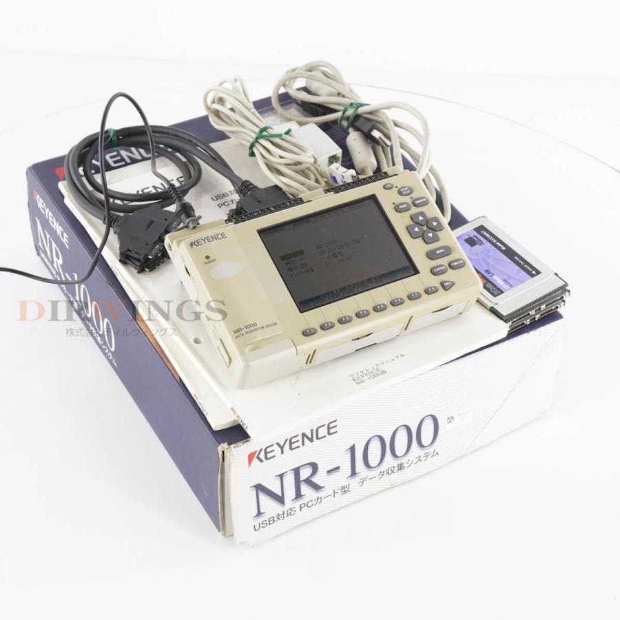 [PG]USED 8日保証 KEYENCE NR-1000 DATA ACQUISITION SYSTEM USB対応 PCカード型データ収集 ...