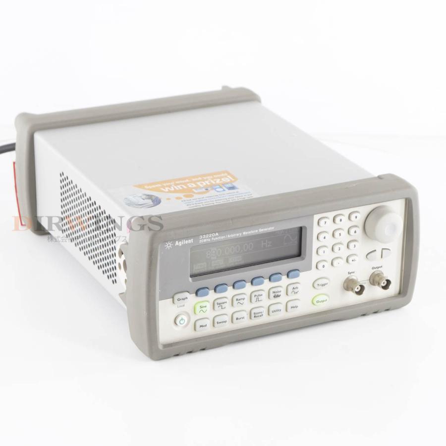[DW]USED 8日保証 10台入荷 Agilent 33220A Function/Arbitrary Waveform ...
