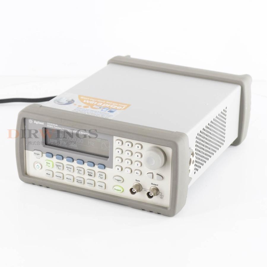[DW]USED 8日保証 10台入荷 Agilent 33220A Function/Arbitrary Waveform ...