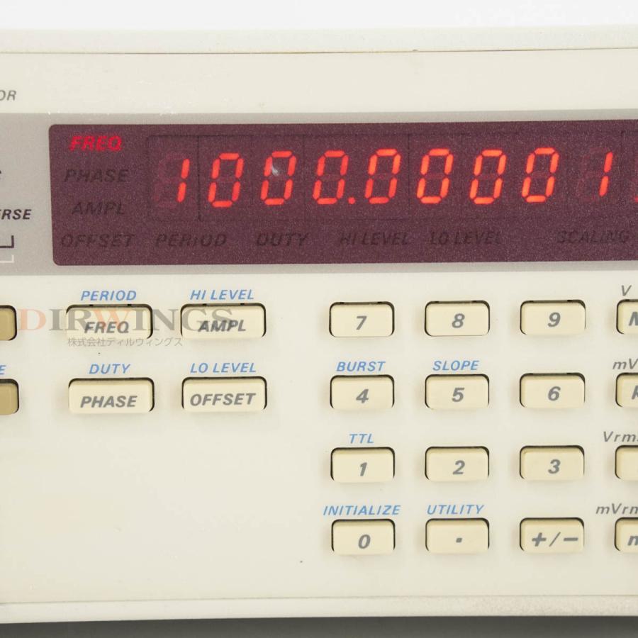[DW]USED 8日保証 3台入荷 YOKOGAWA FG110 706011-1-M SYNTHESIZED FUNCTION ...