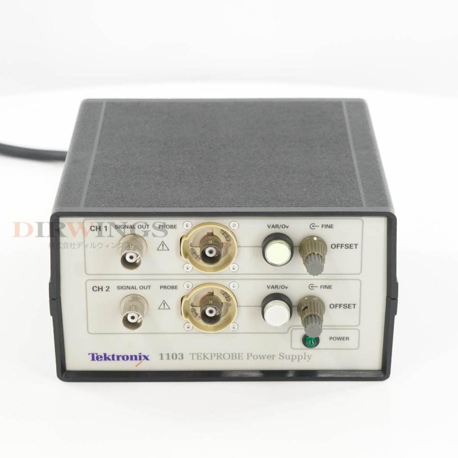 [DW]USED 8日保証 2台入荷 Tektronix 1103 Tek Probe Power Supply プローブ用電源 プローブ ...