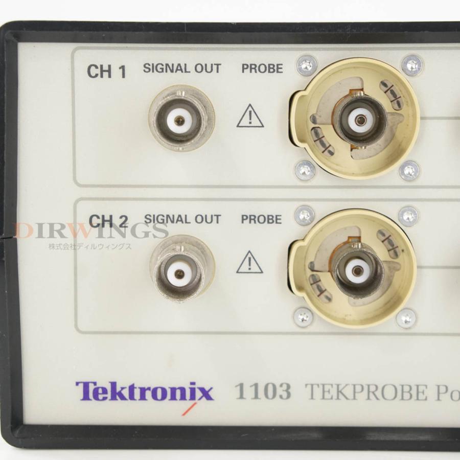[DW]USED 8日保証 2台入荷 Tektronix 1103 Tek Probe Power Supply プローブ用電源 プローブ ...