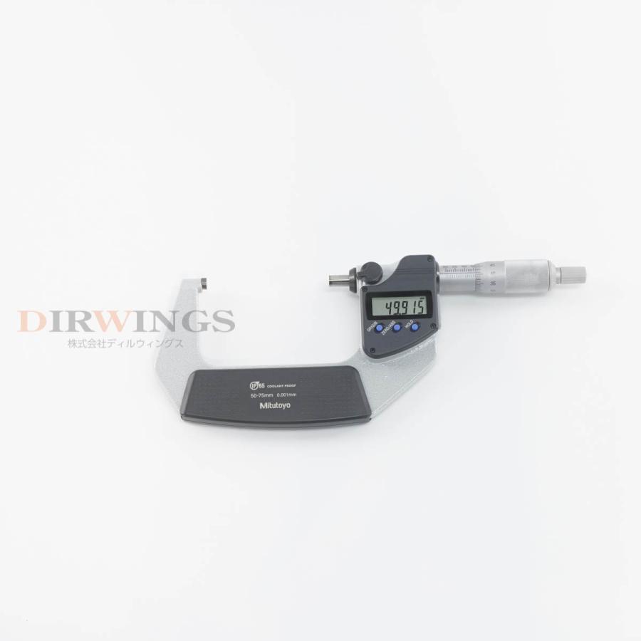 [DW]USED 8日保証 Mitutoyo MDC-75MX 293-232-30 DIGIMATIC MICROMETER クーラントプルーフ デジタルマイクロメーター 50-7 ...