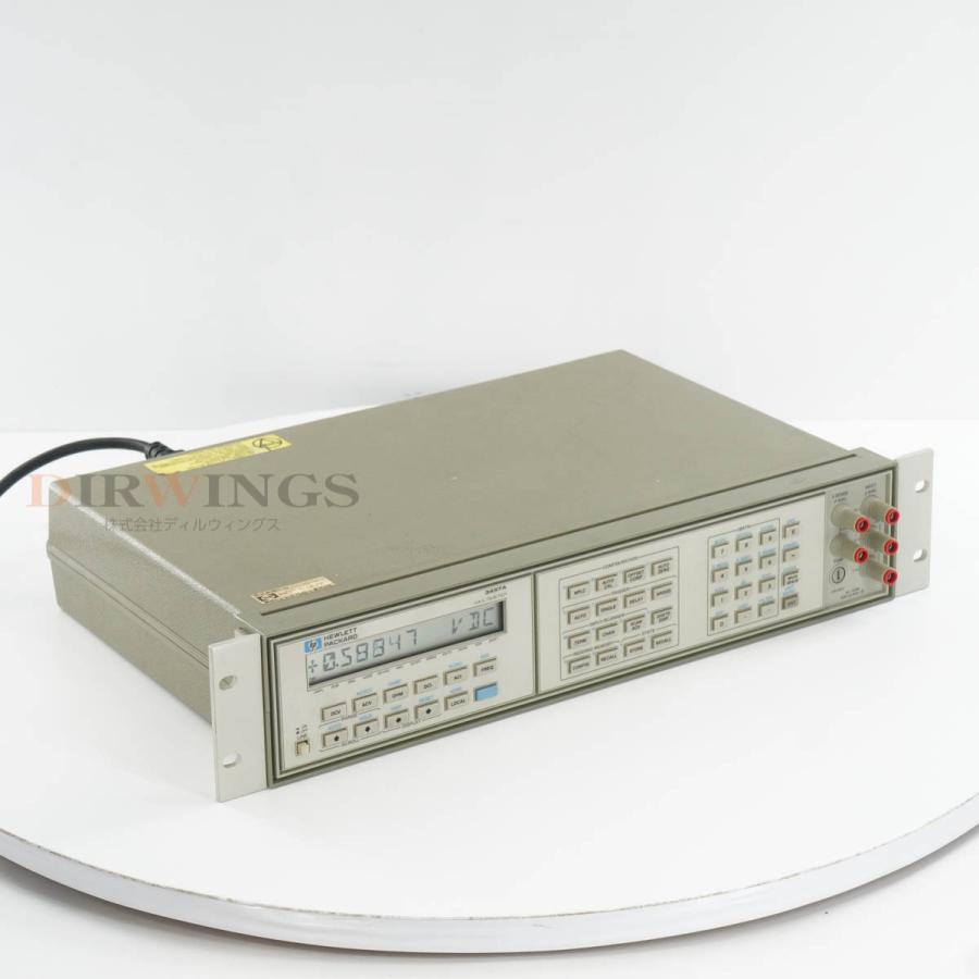 [DW]USED 8日保証 hp 3457A DMM DIGITAL MULTIMETER デジタルマルチメーター マルチメーター STD ...