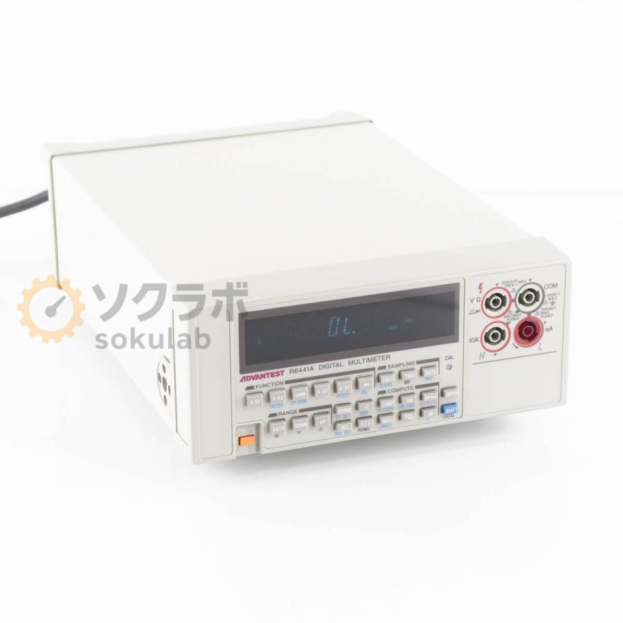 [DW]USED 8日保証 ADVANTEST R6441A DMM DIGITAL MULTIMETER デジタルマルチメーター ...