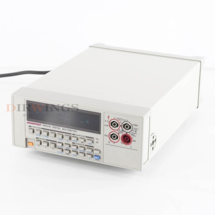 [DW]USED 8日保証 ADVANTEST R6441A DMM DIGITAL MULTIMETER デジタルマルチメーター ...