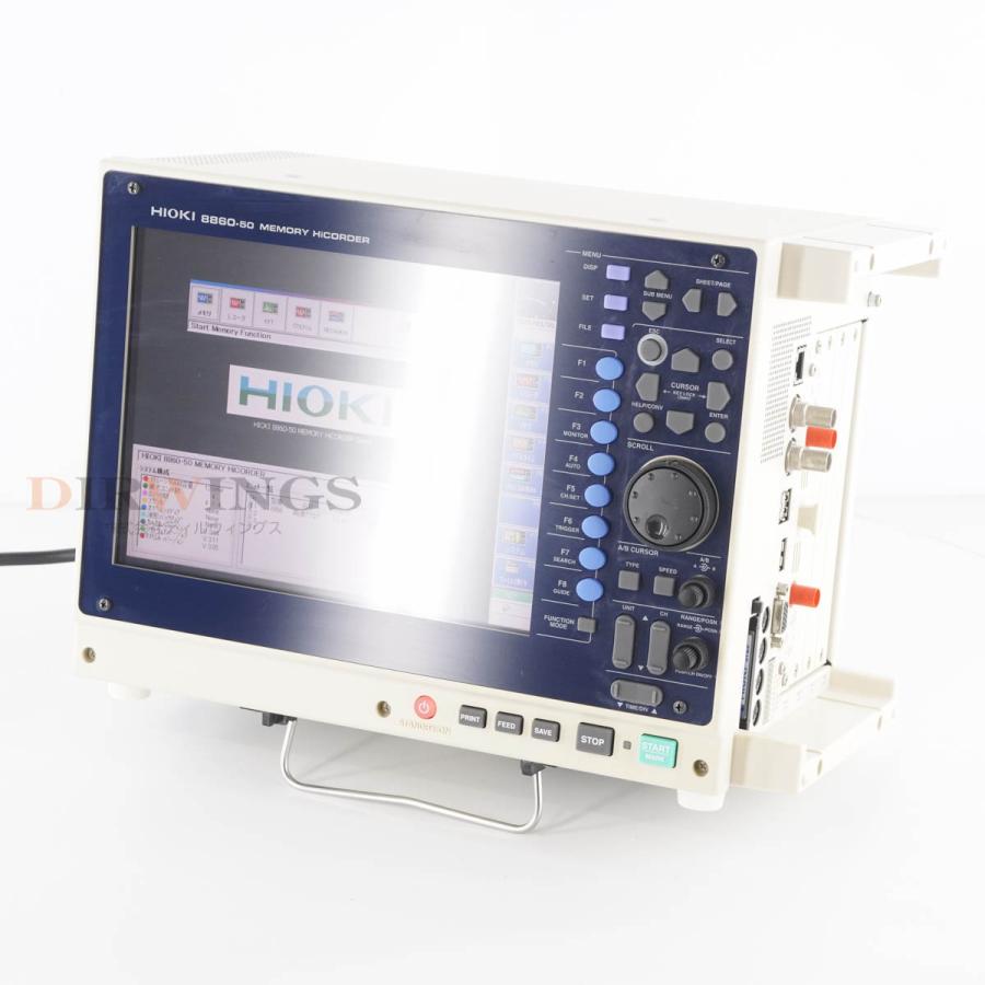 [DW]USED 8日保証 HIOKI 8860-50 メモハイ MEMORY HiCORDER メモリハイコーダ メモリーハイコーダー 8956 [06820-0484 ...