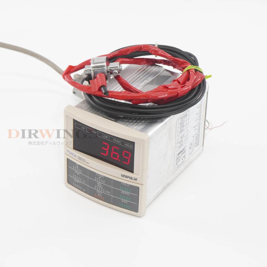 [PG]USED 8日保証 UNIPULSE KYOWA F340A LUR-A-1KNSA1 DIGITAL INDICATOR LOAD ...