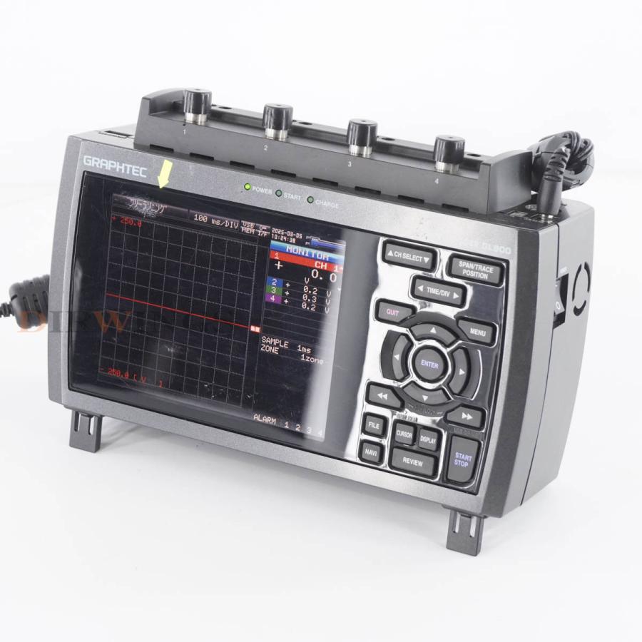 [DW]USED 8日保証 GRAPHTEC GL900 GL900-4 midi LOGGER Data Logger データロガー 4ch 絶縁高速多チャンネルデータロガー A ...
