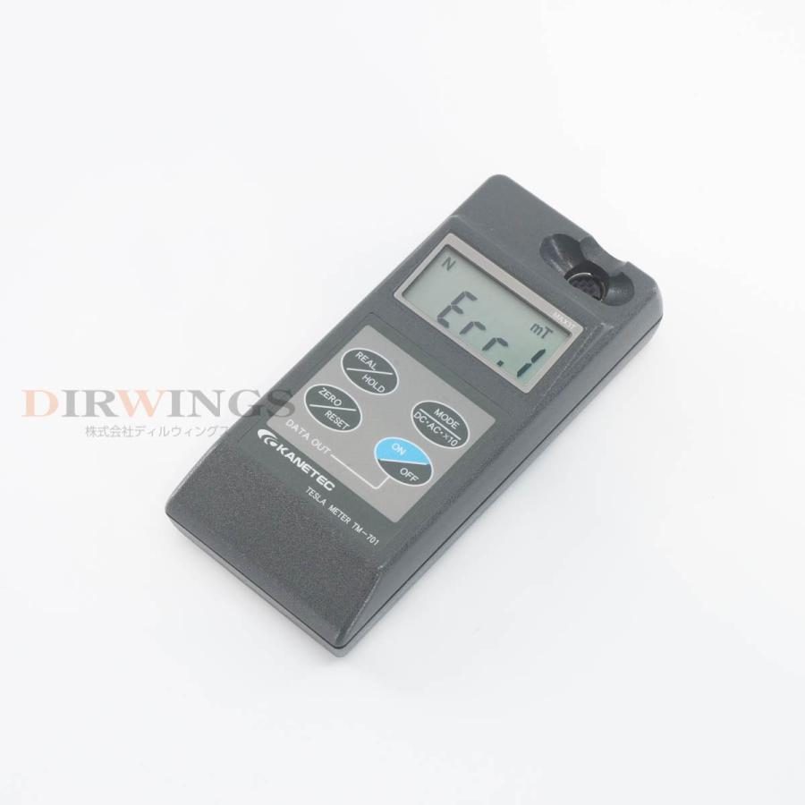 [DW]USED 8日保証 KANETEC TM-701 TESLA METER テスラメーター 磁束密度計 磁力計 [06820-0570 ...