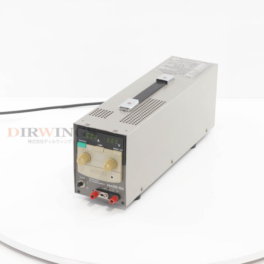 [DW]USED 8日保証 KIKUSUI PAN35-5A PAN-A REGULATED DC POWER SUPPLY 直流安定化電源 ...