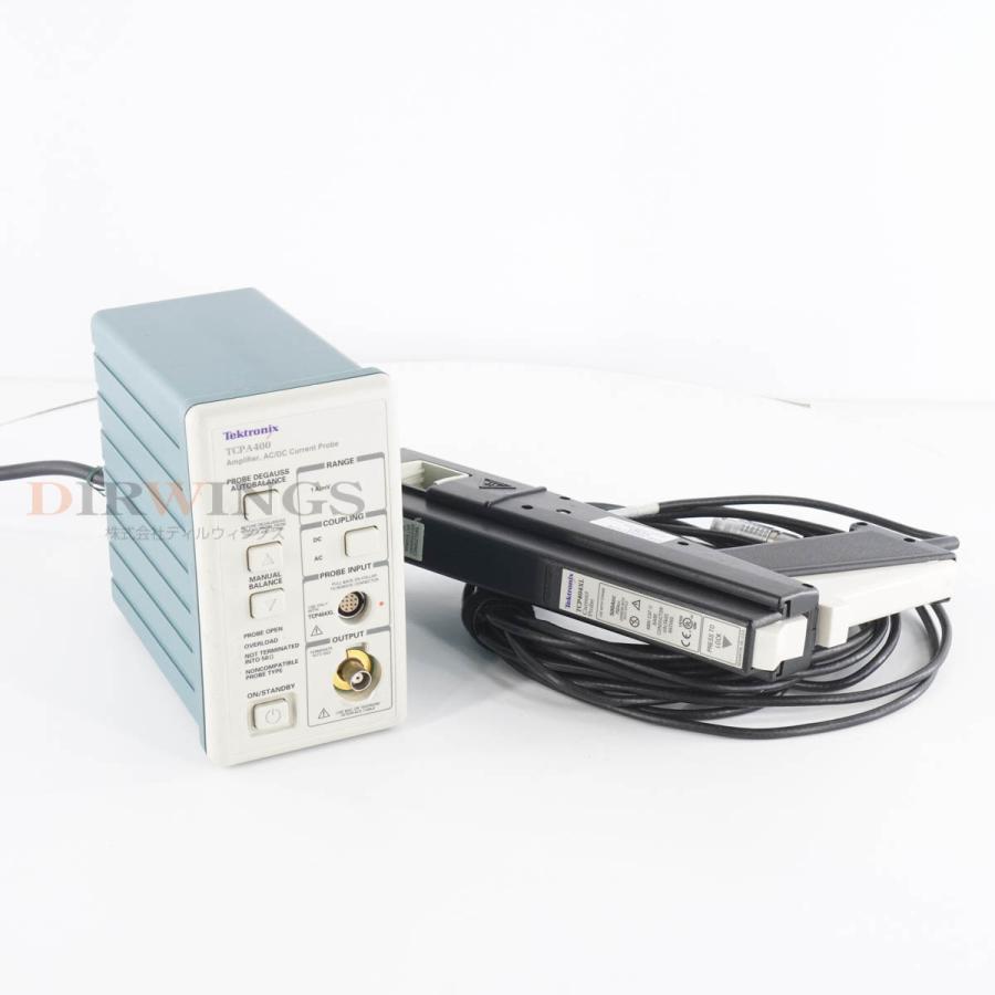 [DW]USED 8日保証 セット Tektronix TCP404XL TCPA400 Amplifier AC/DC Current ...