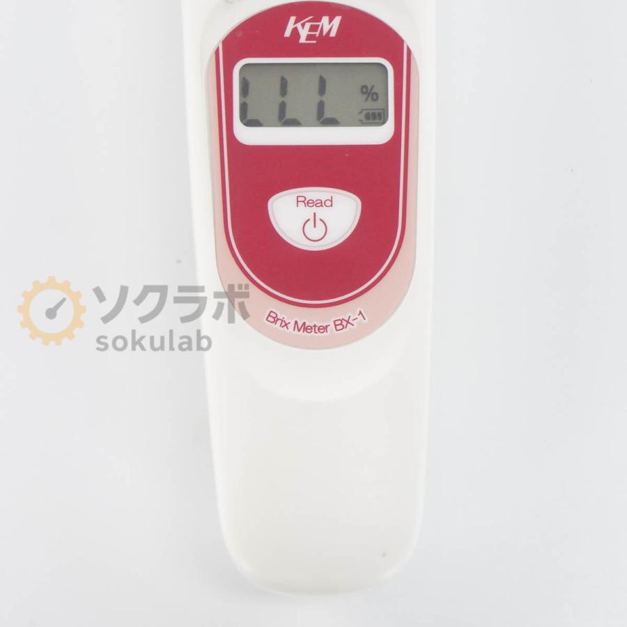 [DW]USED 8日保証 KEM BX-1 Brix Meter ポータブル糖度計 取扱説明書 [06820-0780] : ソクラボ ...