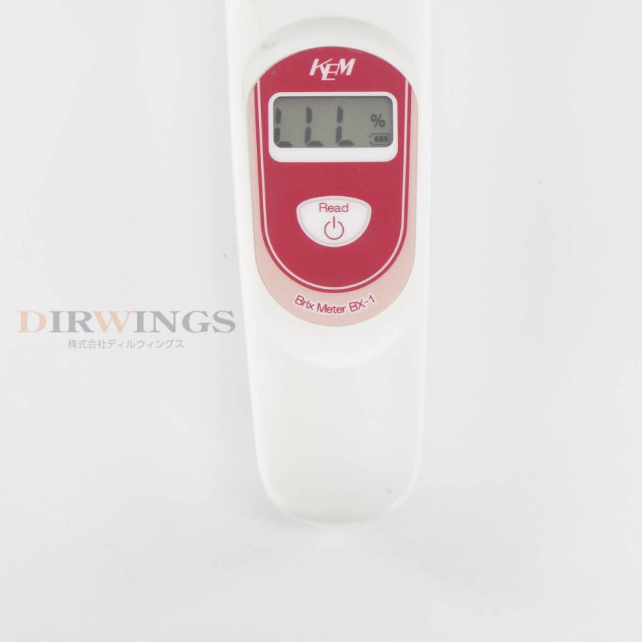 [DW]USED 8日保証 KEM BX-1 Brix Meter ポータブル糖度計 取扱説明書 [06820-0780 ...