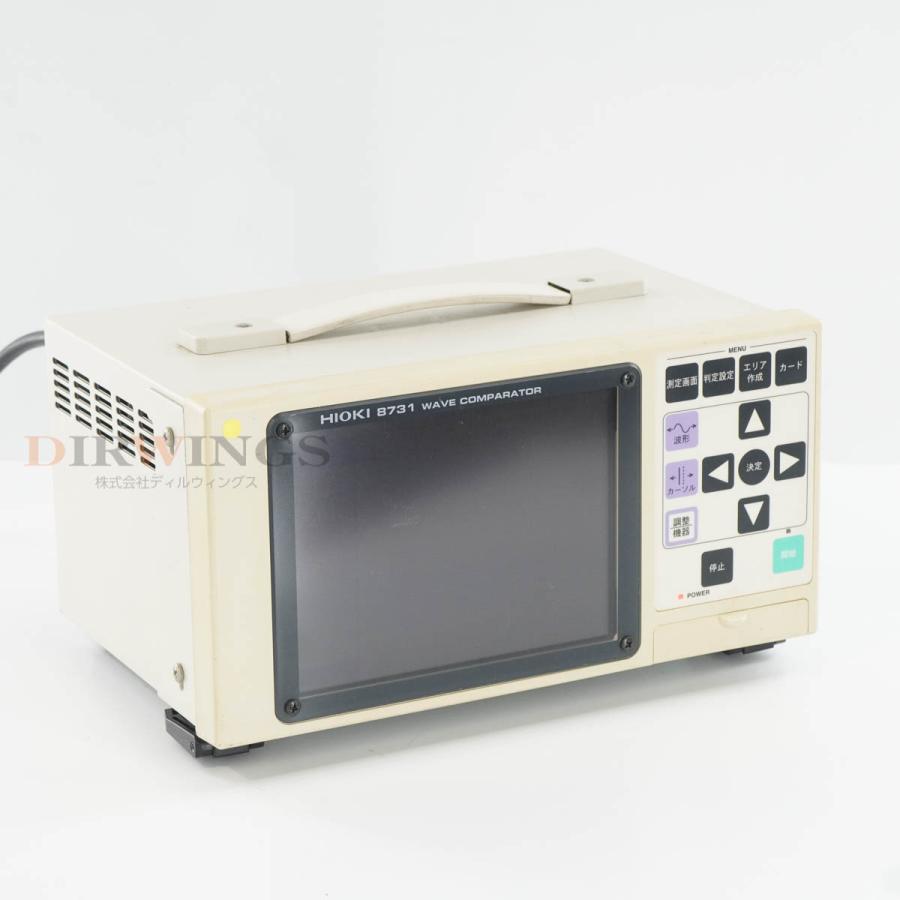 [DW]USED 8日保証 2台入荷 HIOKI 8731 WAVE COMPARATOR 波形判定器 ウェーブコンパレーター [06820 ...