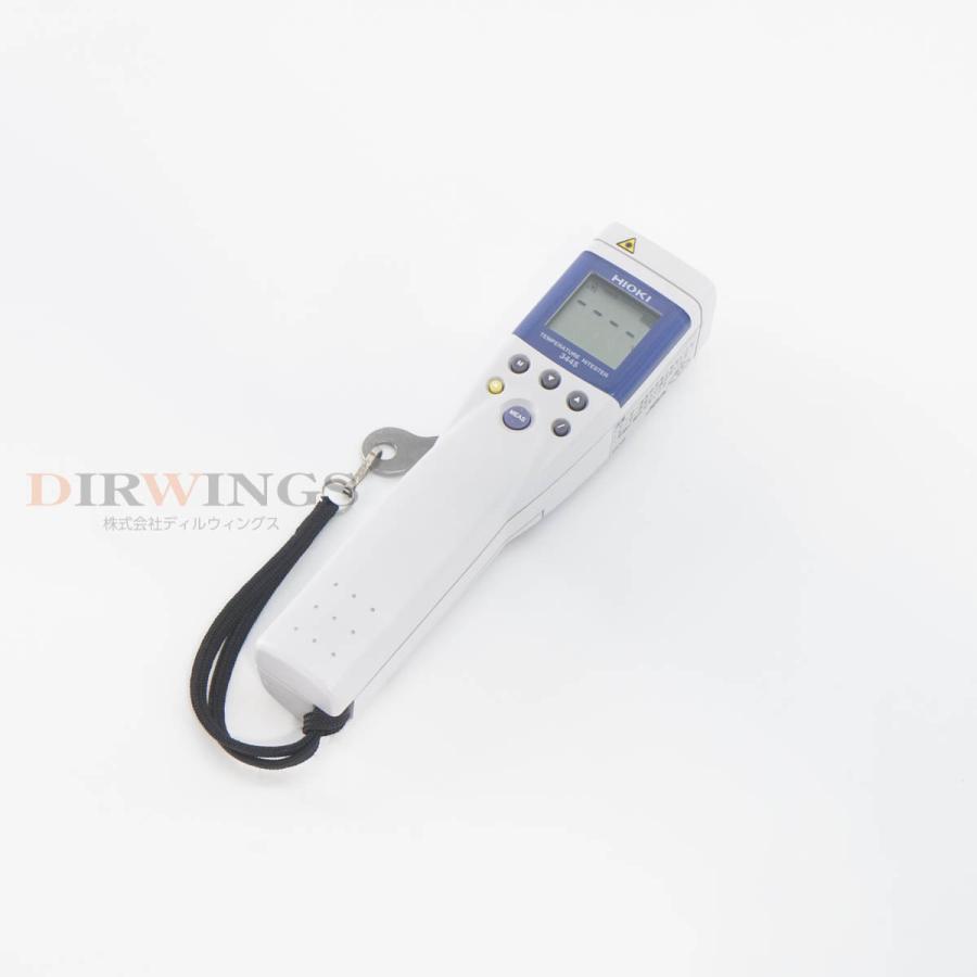 [DW]USED 8日保証 HIOKI 3445 TEMPERATURE HiTESTER 放射温度ハイテスター -50~500℃ 取扱説明書 ...