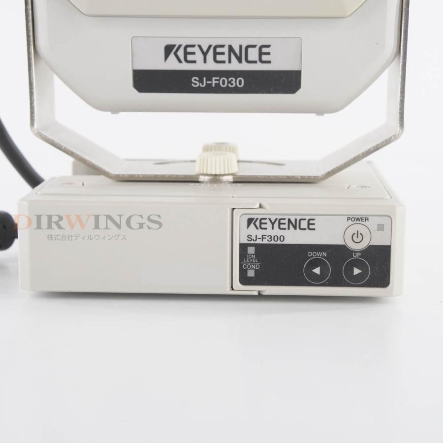 [PG]USED 8日保証 KEYENCE SJ-F030 SJ-F300 除電ブロアー イオナイザー 除電器 静電気対策機器 ACアダプター ...