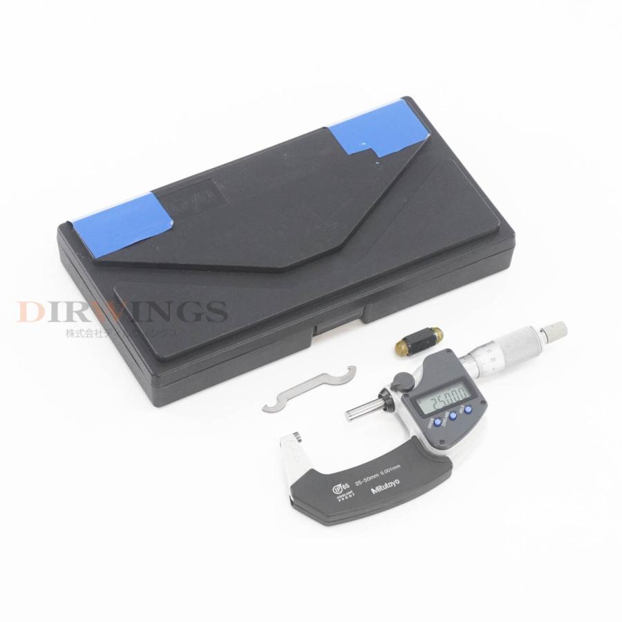 [DW]USED 8日保証 Mitutoyo MDC-50MJ 293-231 Micrometer デジタルマイクロメーター 25-50mm 0.001mm [06840-0012 ...