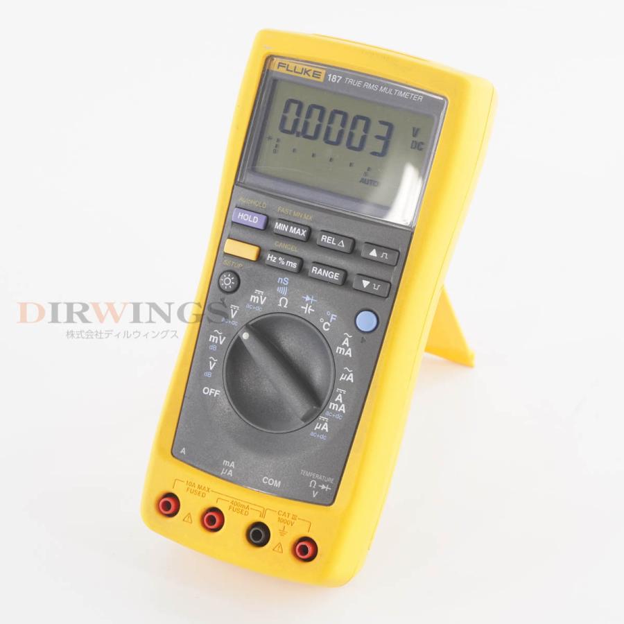 [DW]USED 8日保証 FLUKE 187 TRUE RMS MULTIMETER DIGITAL デジタルマルチメーター マルチメーター ...