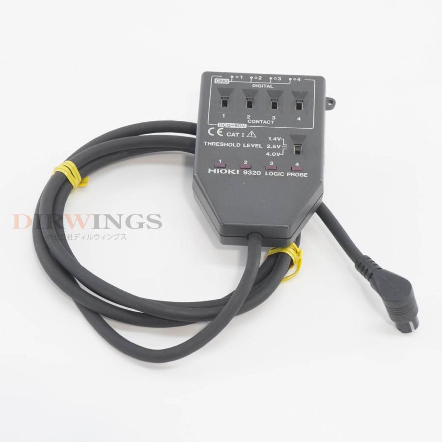 [DW]USED 8日保証 HIOKI 9320 LOGIC PROBE ロジックプローブ MEMORY HiCORDER メモリハイコーダ用 ...