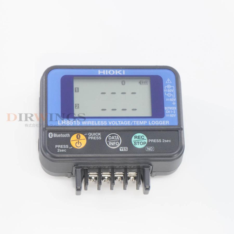 [DW]USED 8日保証 01/2024CAL HIOKI LR8515 WIRELESS VOLTAGE/TEMP LOGGER ...