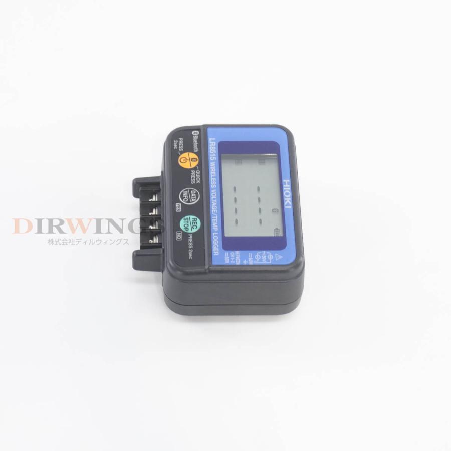 [DW]USED 8日保証 01/2024CAL HIOKI LR8515 WIRELESS VOLTAGE/TEMP LOGGER ...