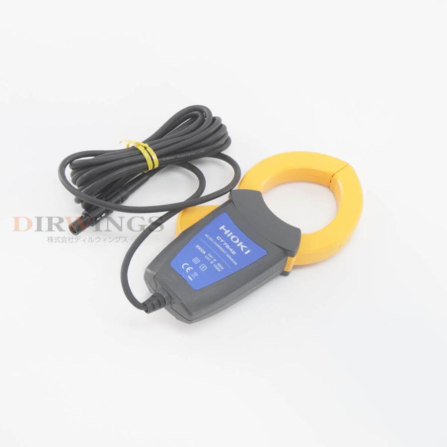 [DW]USED 8日保証 校正2025年9月まで有効 HIOKI CT7642 AC/DC CURRENT SENSOR AC/DCカレントセンサー 電流センサー 2000A ...