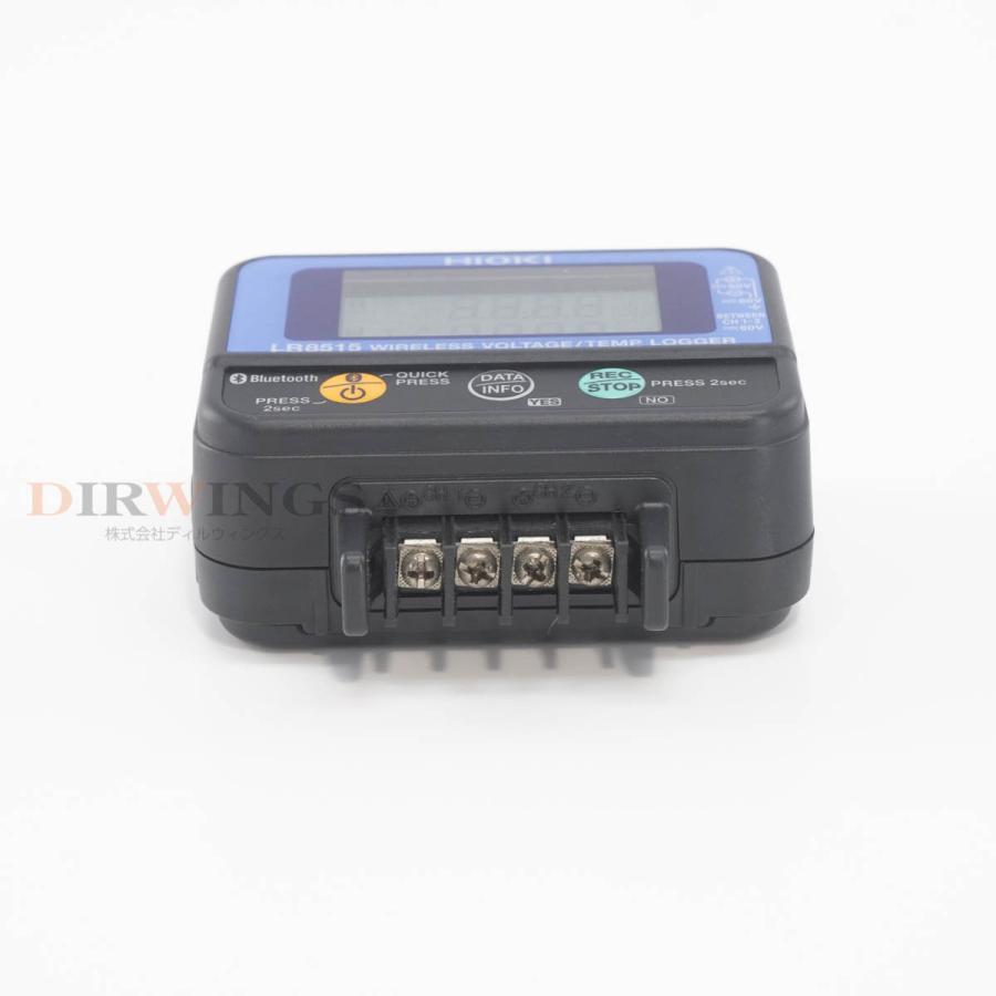 [DW]USED 8日保証 校正2025年5月まで有効 HIOKI LR8515 WIRELESS VOLTAGE/TEMP LOGGER ...