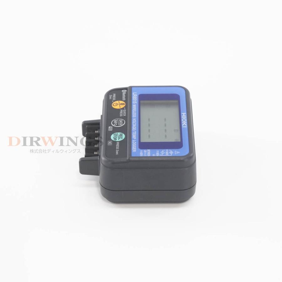 [DW]USED 8日保証 校正2025年5月まで有効 HIOKI LR8515 WIRELESS VOLTAGE/TEMP LOGGER ...