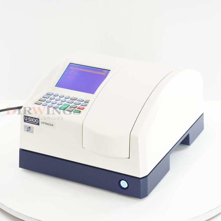 [DW]USED 8日保証 HITACHI U-5100 Spectrophotometer レシオビーム分光光度計 DPU-414 AC ...