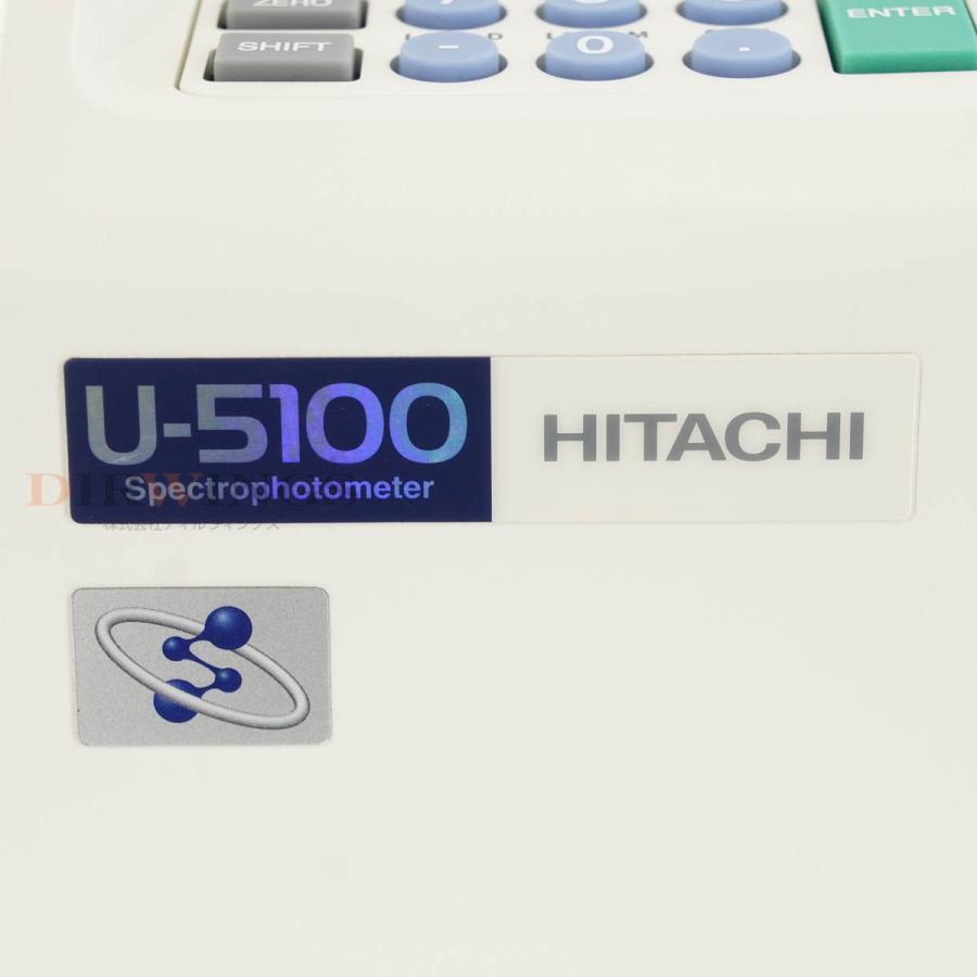 [DW]USED 8日保証 HITACHI U-5100 Spectrophotometer レシオビーム分光光度計 DPU-414 AC ...