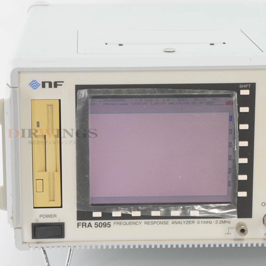 [DW]USED 8日保証 NF FRA 5095 FRA5095 FREQUENCY RESPONSE ANALYZER 周波数特性分析器 ...
