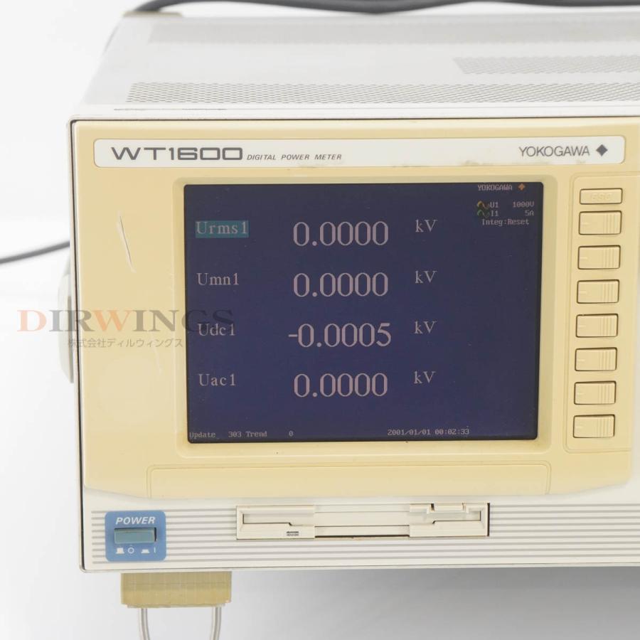[JB]USED 保証なし YOKOGAWA WT1600 760101-10-C1-M DIGITAL POWER METER デジタル ...