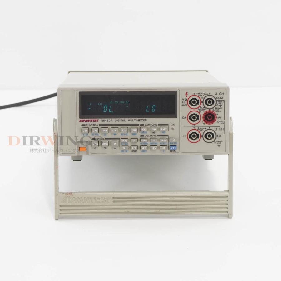 [JB]USED 保証なし ADVANTEST R6452A DMM DIGITAL MULTIMETER デジタルマルチメーター ...
