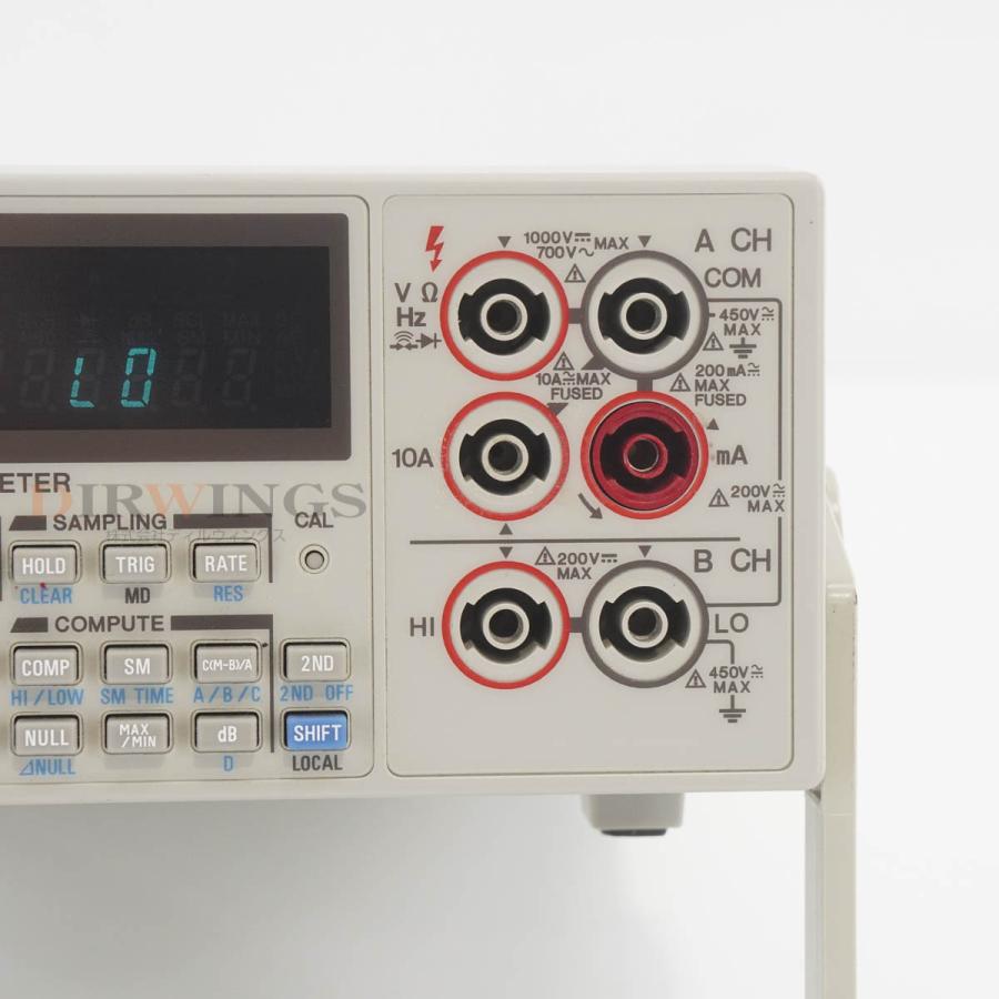 [JB]USED 保証なし ADVANTEST R6452A DMM DIGITAL MULTIMETER デジタルマルチメーター ...