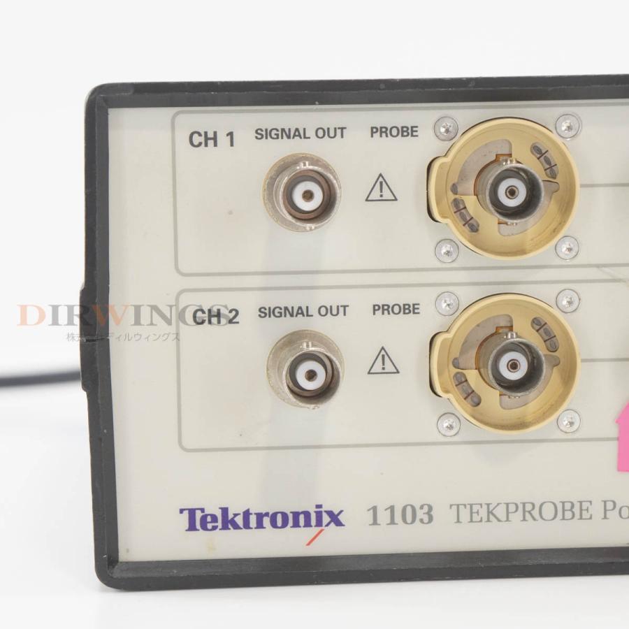 [DW]USED 8日保証 Tektronix 1103 TEKPROBE Power Supply プローブ用電源 プローブパワーサプライ ...