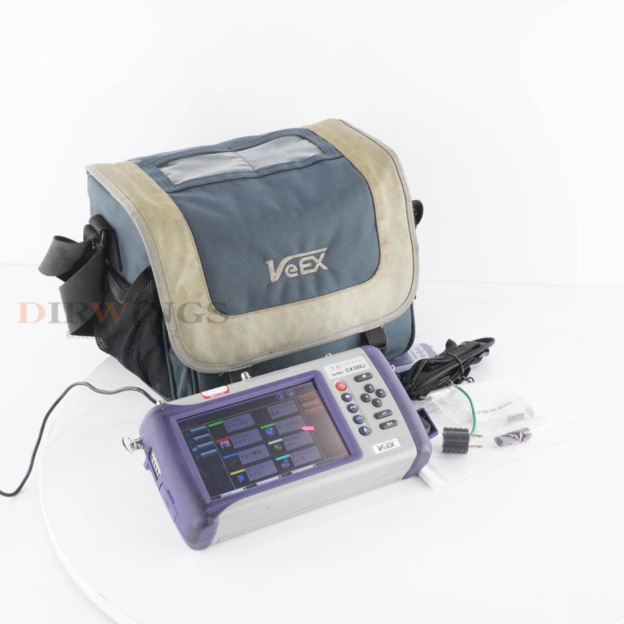 [DW]USED 8日保証 次期校正2024年8月 VeEX VePAL CX380J Cable Expert CATV Analyzer ...