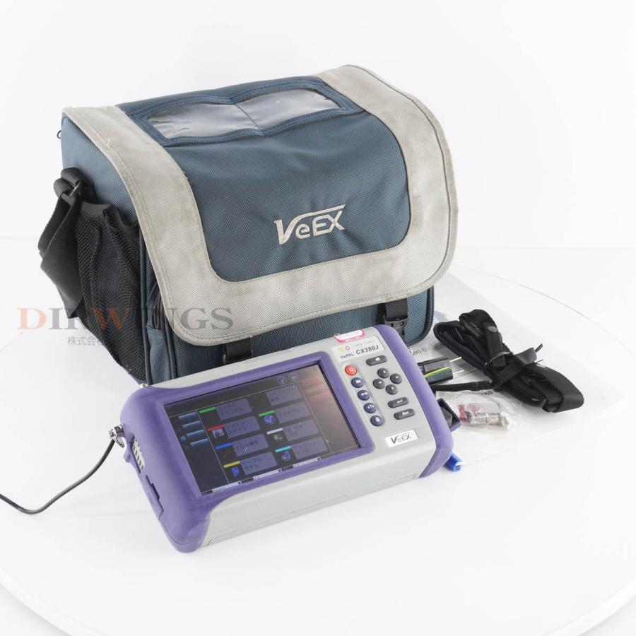 [DW]USED 8日保証 次期校正2024年7月 VeEX VePAL CX380J Cable Expert CATV Analyzer ...