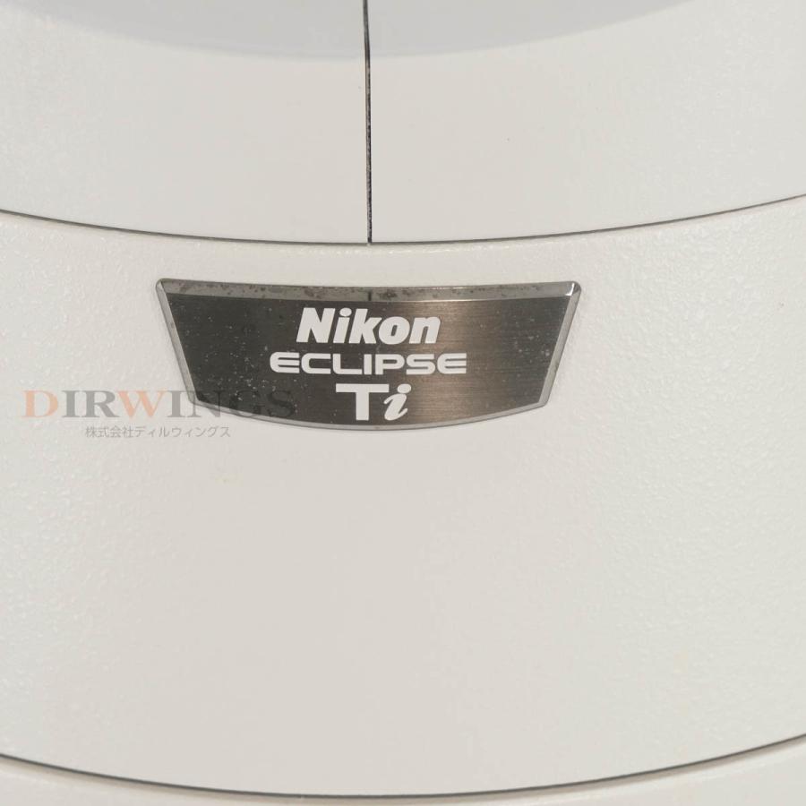 [DW]USED 8日保証 NIKON ECLIPSE Ti-U TI-DH Microscope 倒立顕微鏡 CFI10×/22 ...