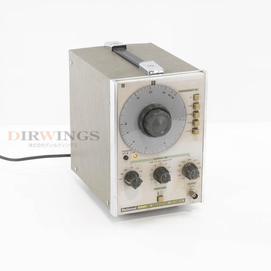 [DW]USED 8日保証 National VP-7201A RC OSCILLATOR オシレーター RC発振器 [06898-0004 ...