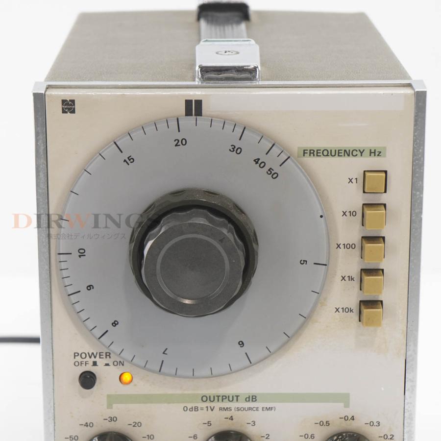 [DW]USED 8日保証 National VP-7201A RC OSCILLATOR オシレーター RC発振器 [06898-0004 ...